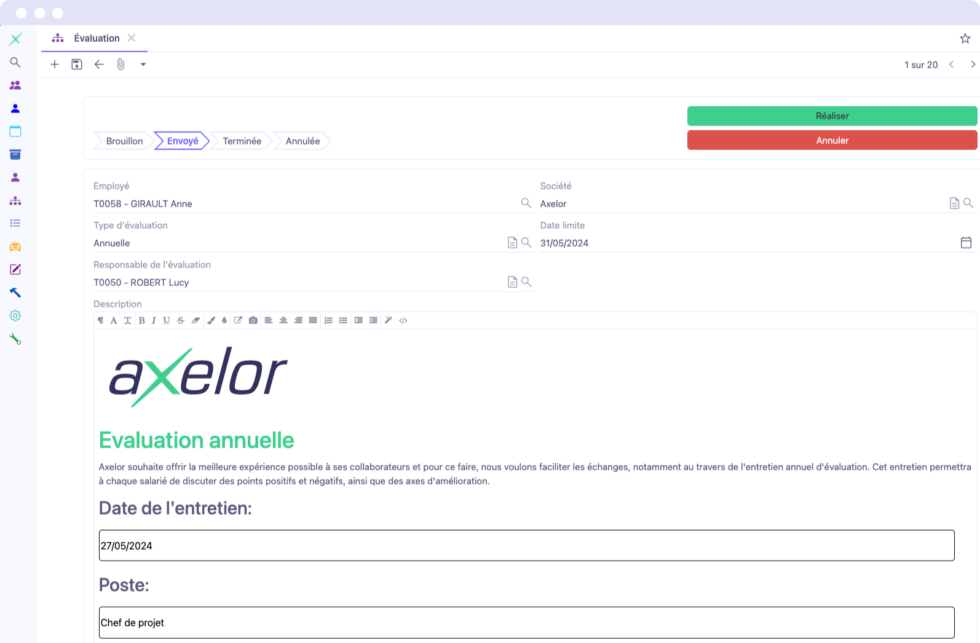 Axelor - The ERP for Human Resources